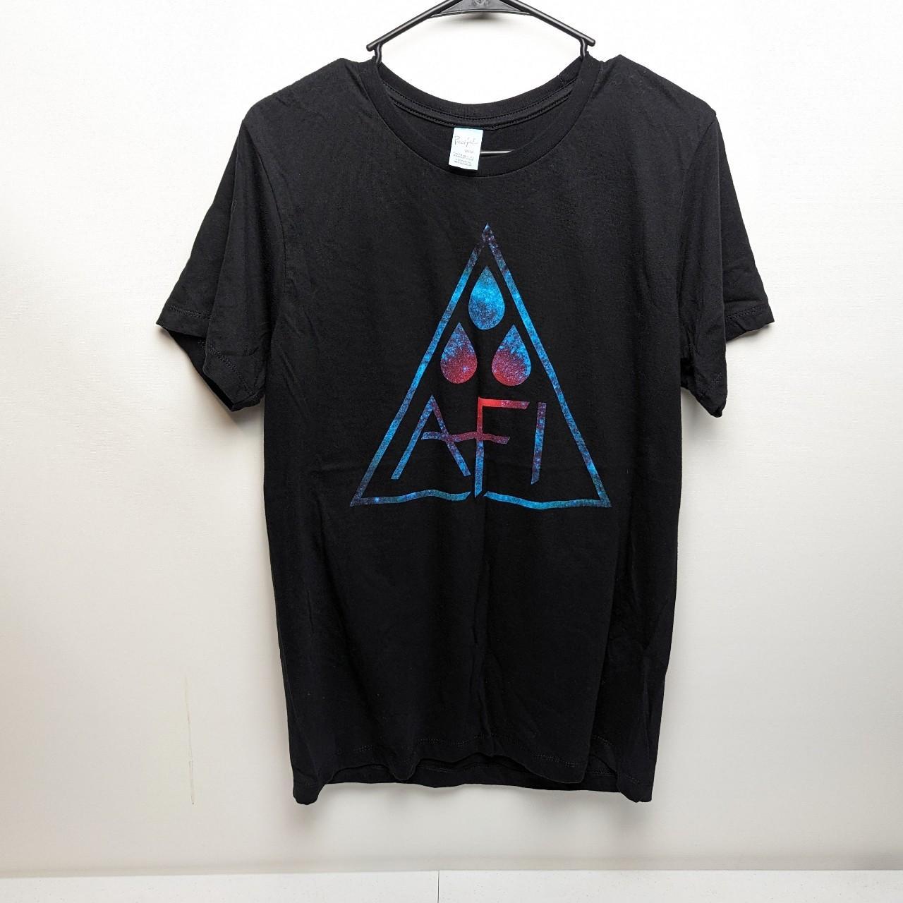 AFI Punk Emo Band Promo Tee T-Shirt Black Medium... - Depop