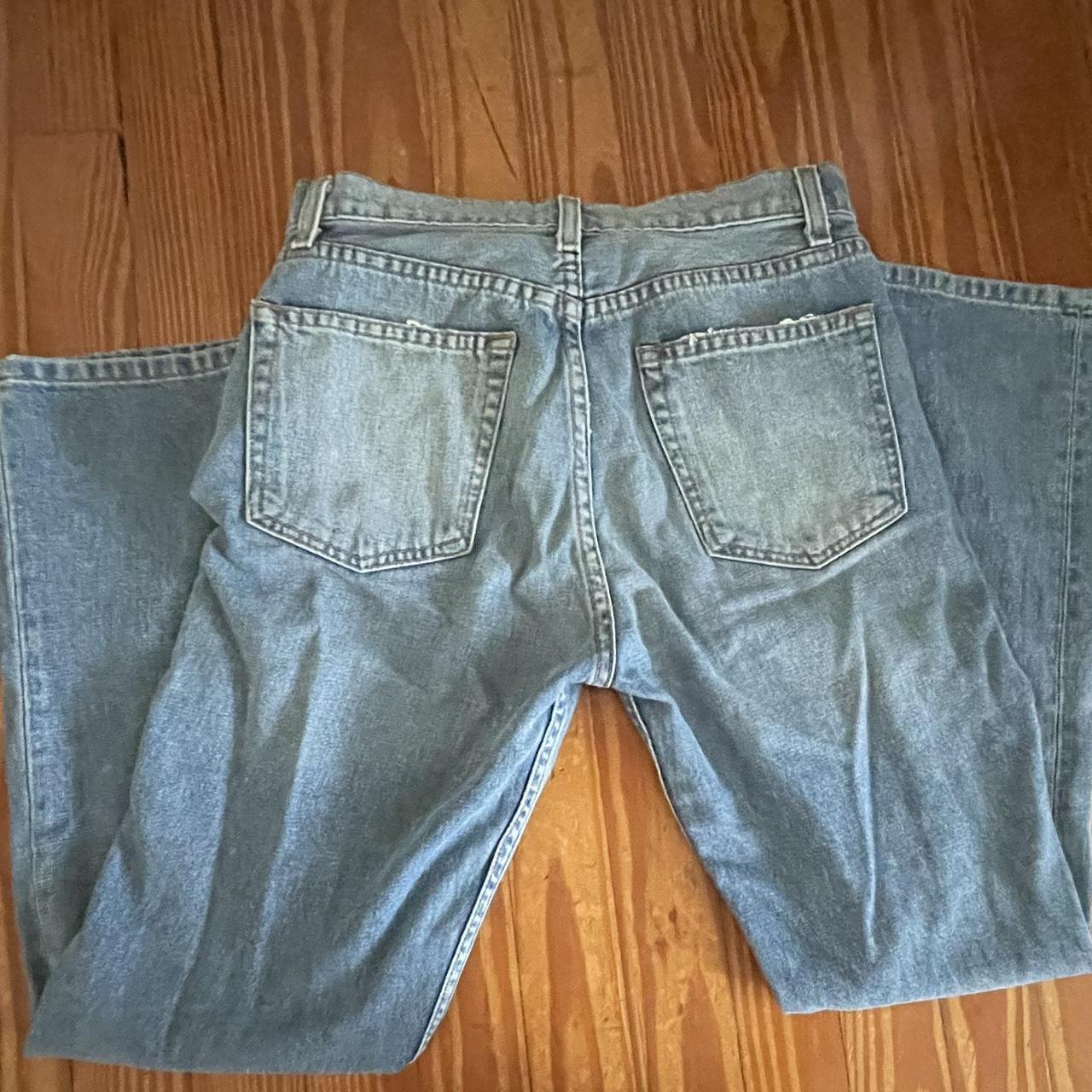 Reformation high rise demon jeans size 24... - Depop