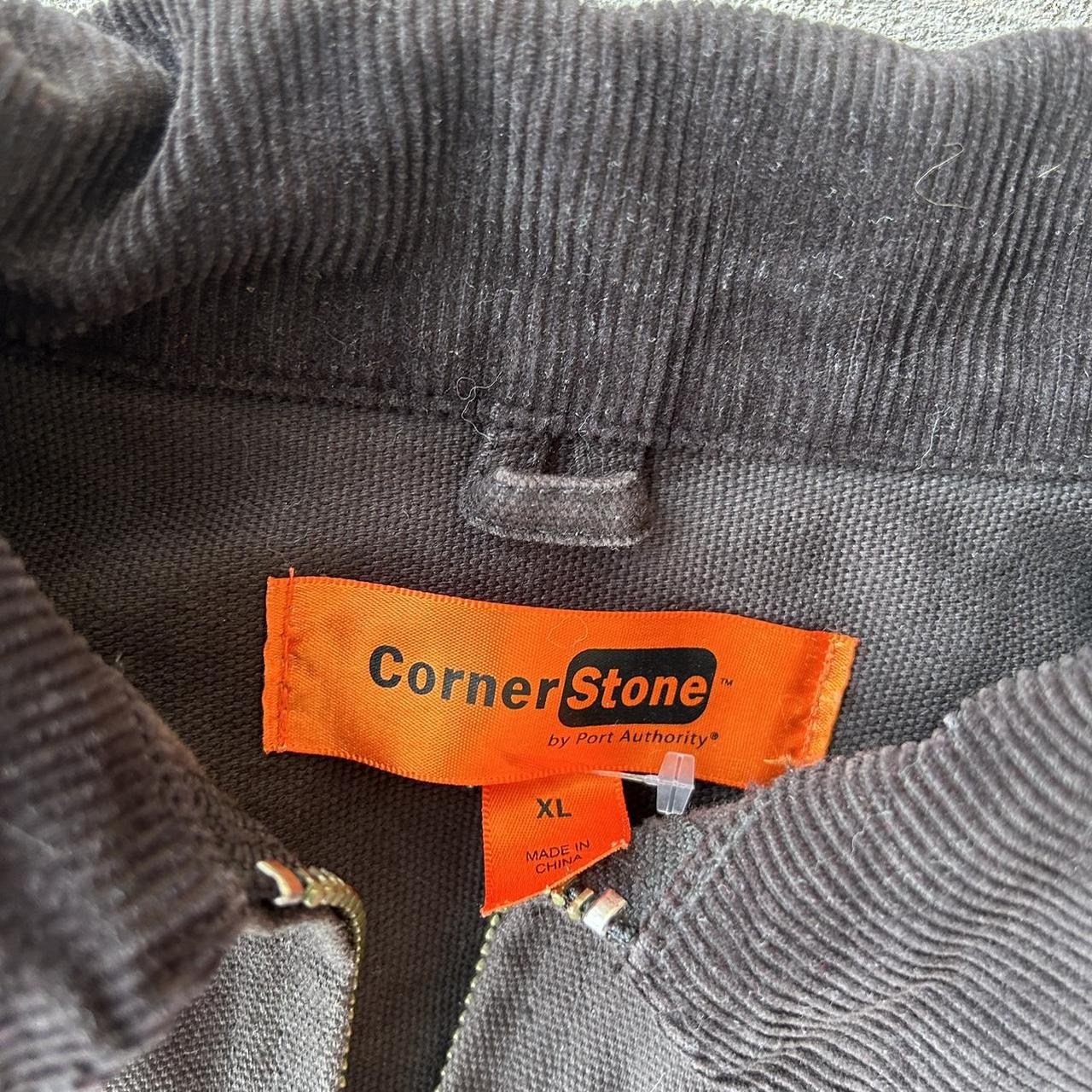 Vintage workwear style jacket Look alike Carhartt... - Depop