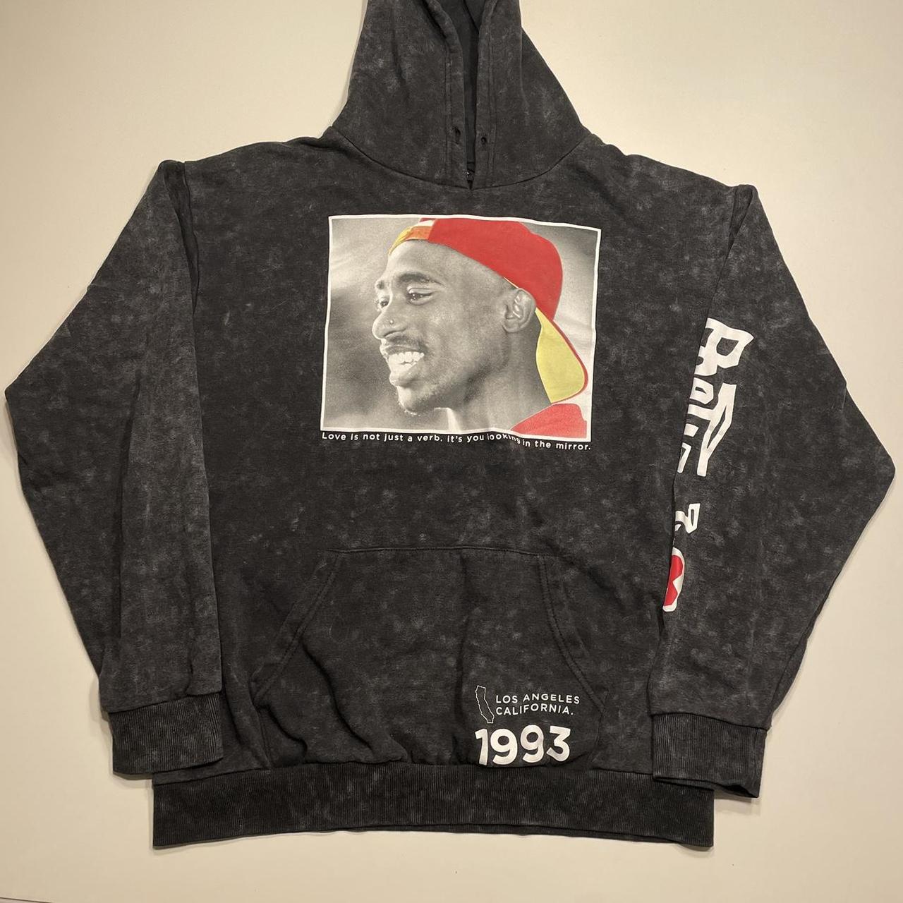 2pax Poetic Justice Graphic Hoodie Size L Feel... - Depop