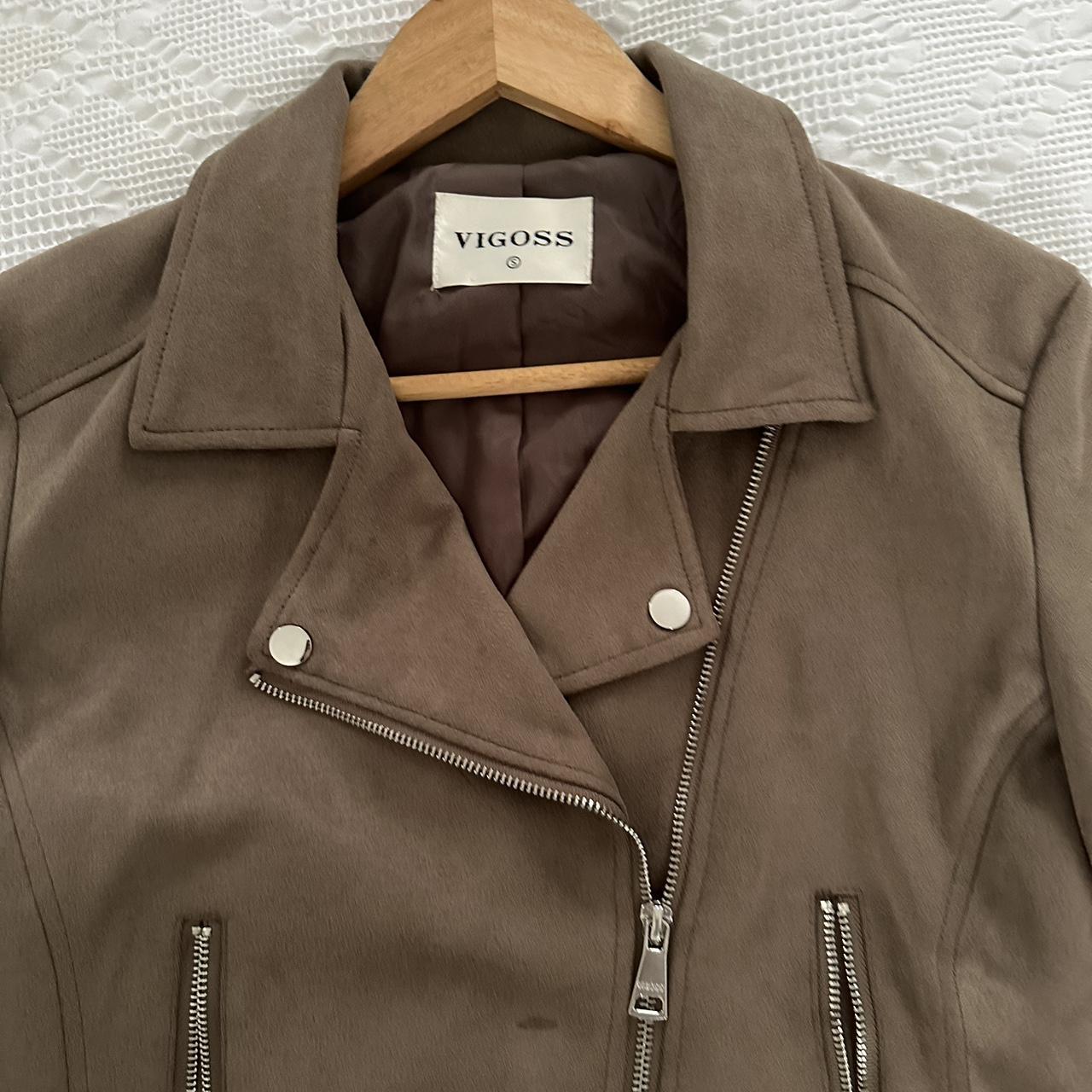 Light brown jacket Cool stylish jacket Super soft... - Depop