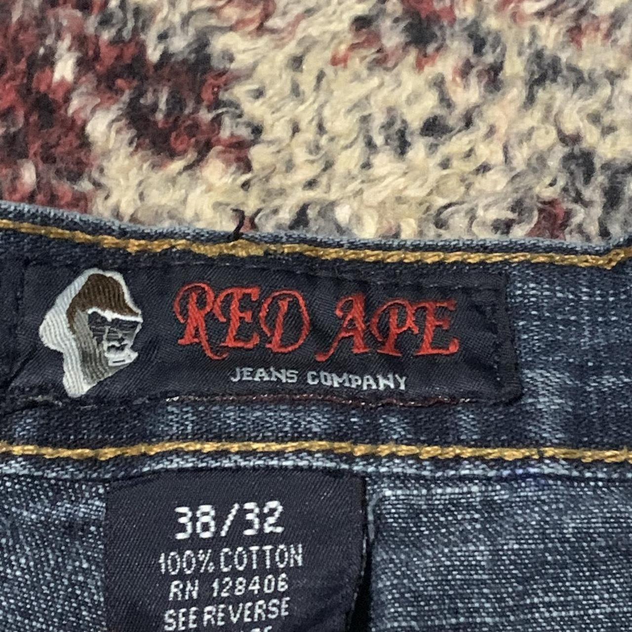 red ape jeans size 38 9.5 opening #baggy #2000s... - Depop