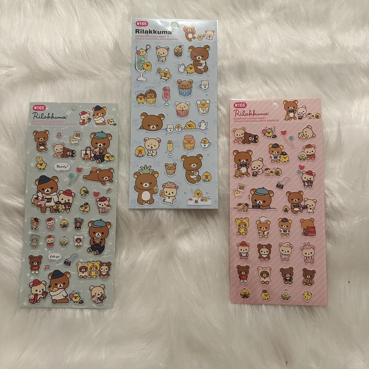 brand new rilakkuma stickers! $3 each **pm if you... - Depop