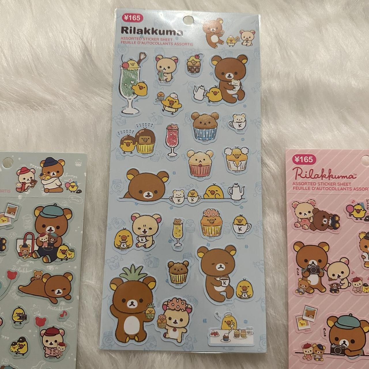 brand new rilakkuma stickers! $3 each **pm if you... - Depop