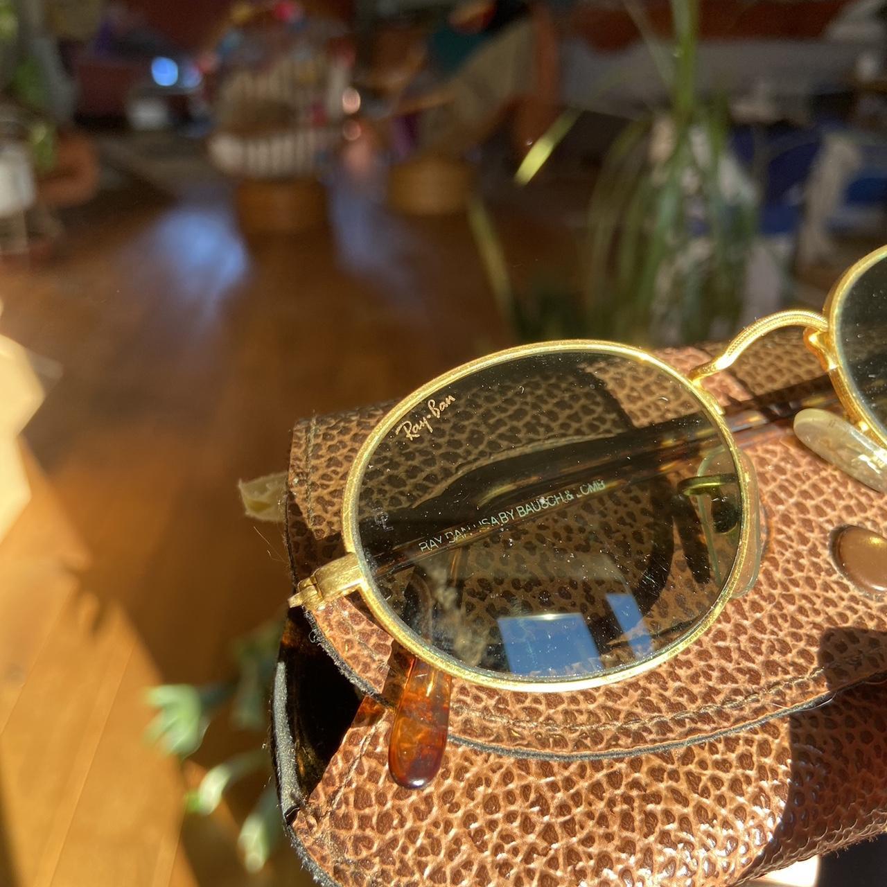 vintage tortoise shell ray ban sunglasses - Depop