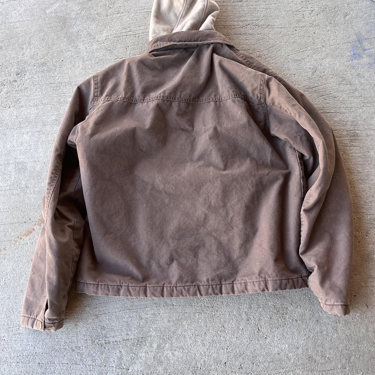 Vintage cropped brave soul jacket Size Large but... - Depop