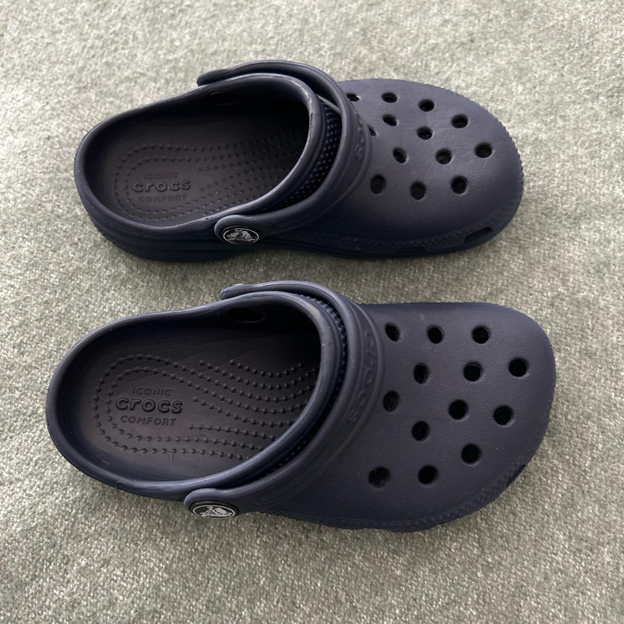 Blue Crocs - size 11 (children) - good condition - Depop