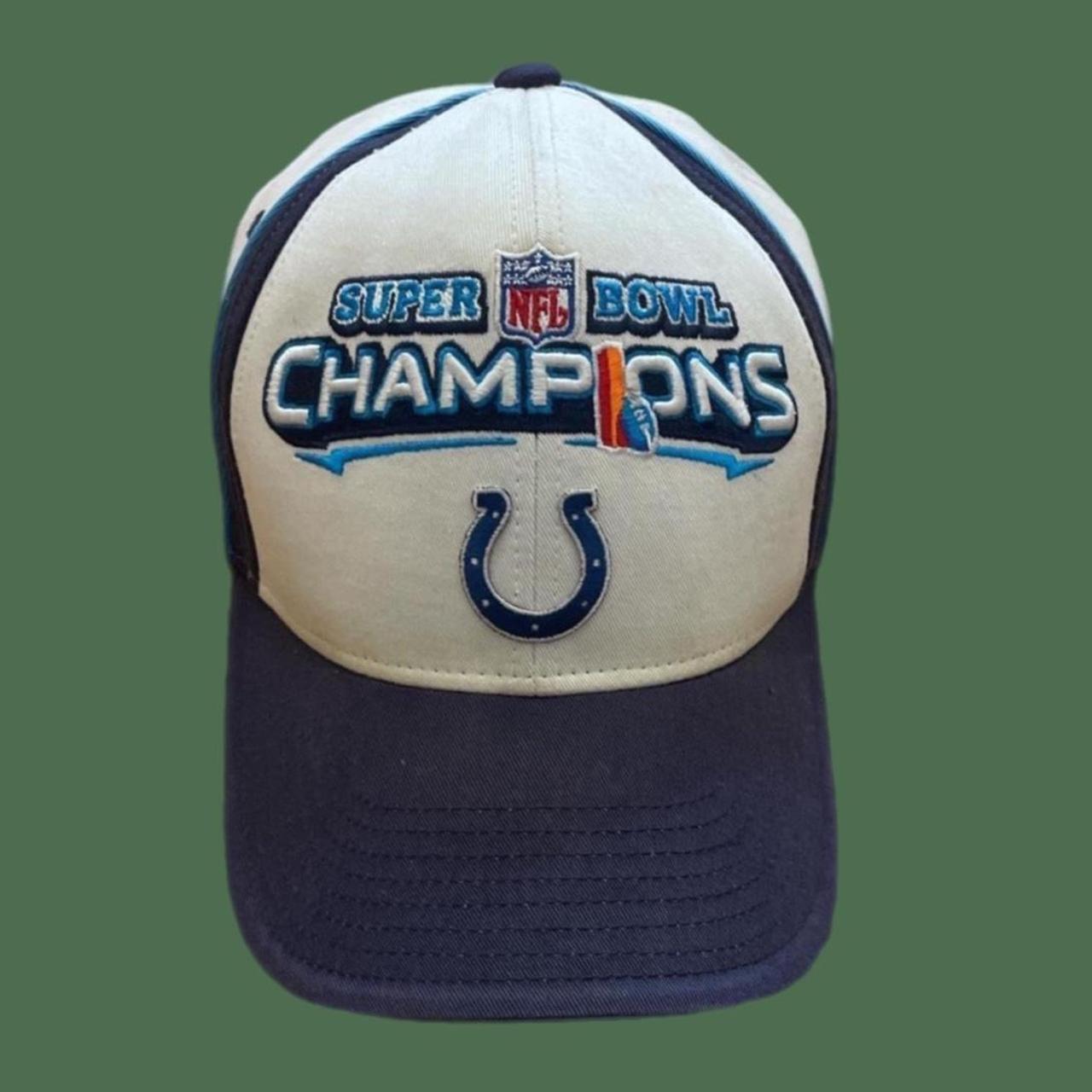 NFL Men's White and Blue Hat | Depop