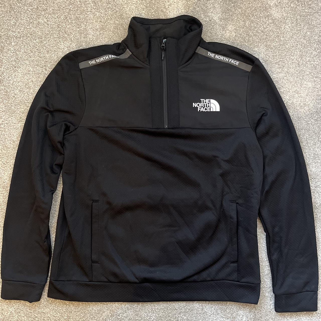 North Face Tech Fleece - Black - Size L Worn once -... - Depop