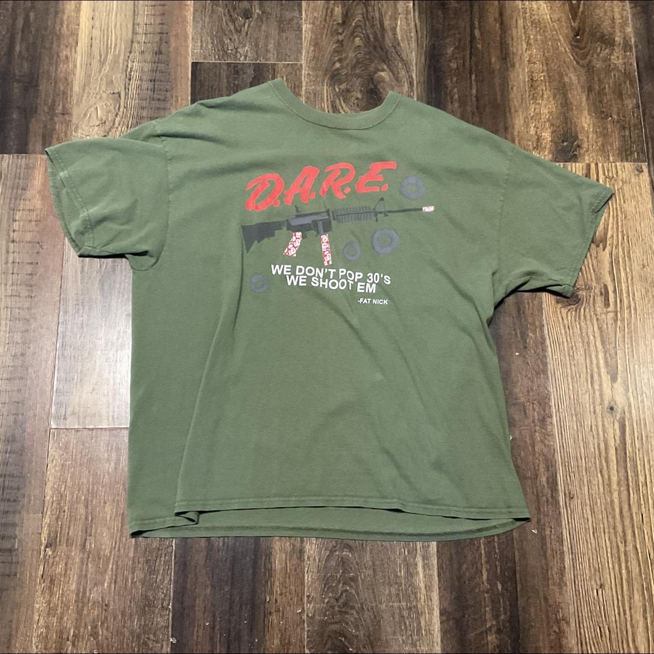 VINTAGE Y2K DARE SHIRT XXL SHIRT SOMEWHAT USED NO... - Depop