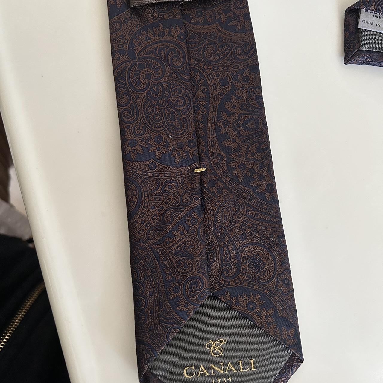 CANALI PAISLEY SILK TIE $160 retail Canali tie... - Depop
