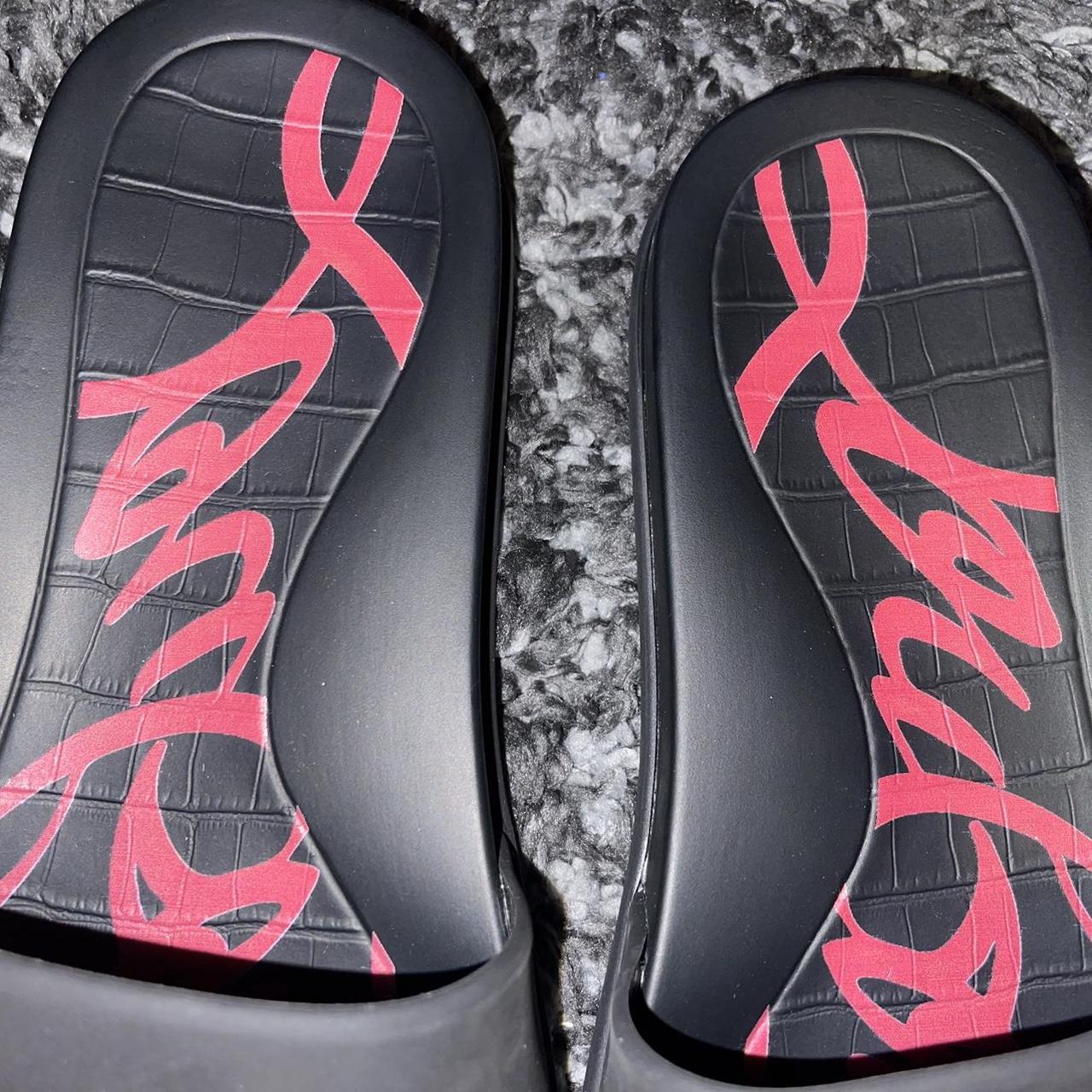 Christian louboutin red bottom slides Mens No box... - Depop