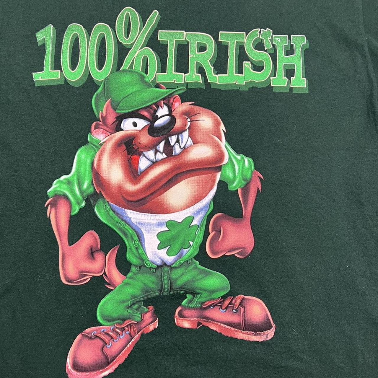 100% Irish Taz Graphic - - - Chest - 21’ Length - 29’ - Depop