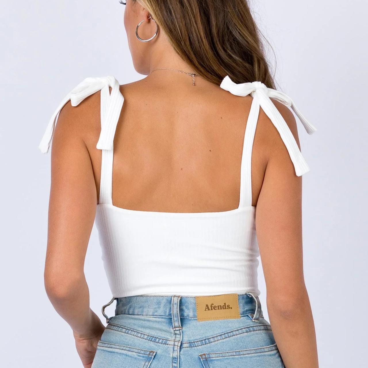 Princess Polly Clove Tie Up Bodysuit Super... - Depop