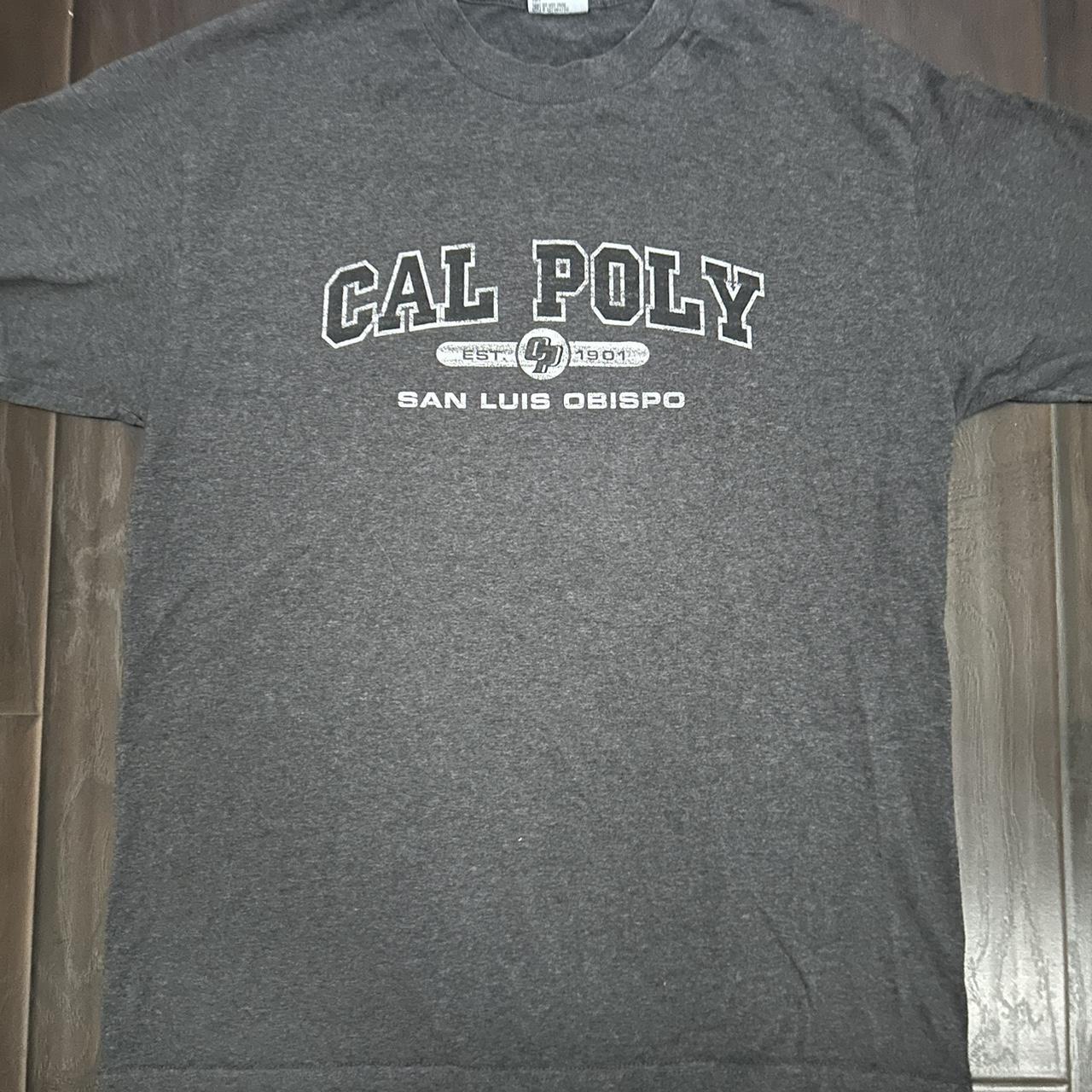 Vintage Cal Poly San Luis Obispo University T-shirt... - Depop