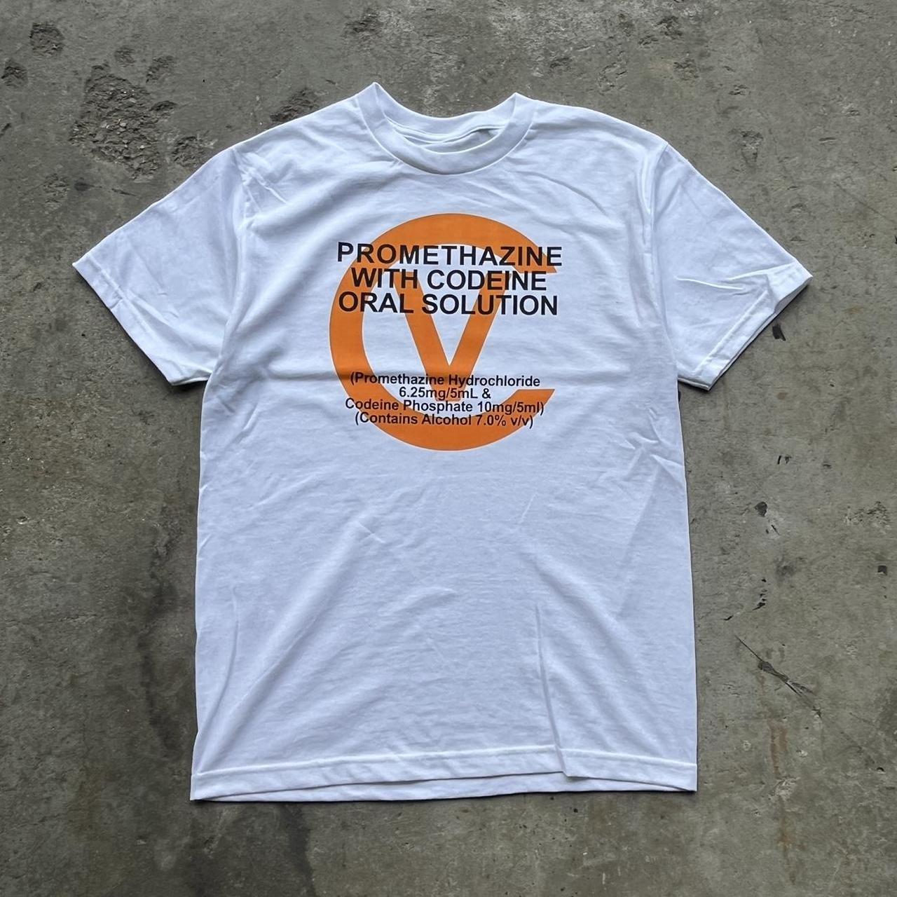 White Promethazine and Codeine (Lean & Wok) Graphic... | Depop