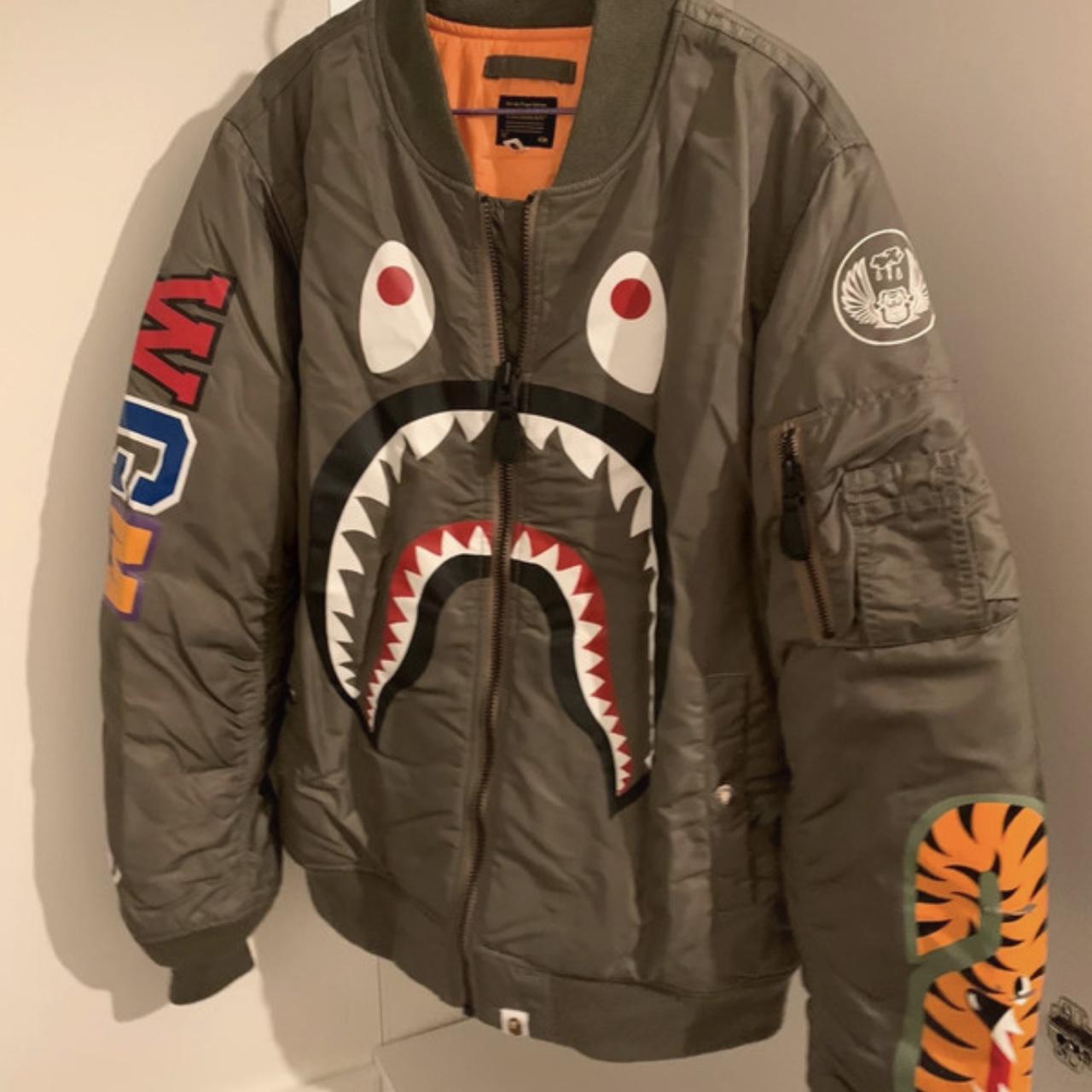 * NO MORE OFFER SORRY* A BATHING APE Shark shell... - Depop