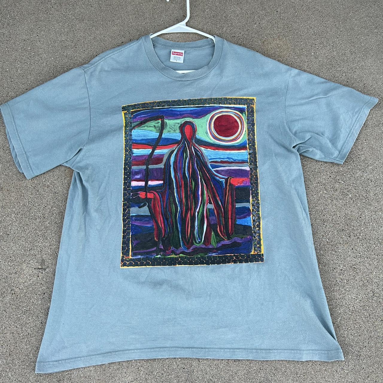 rare Supreme t shirt Reaper supreme tee size... - Depop