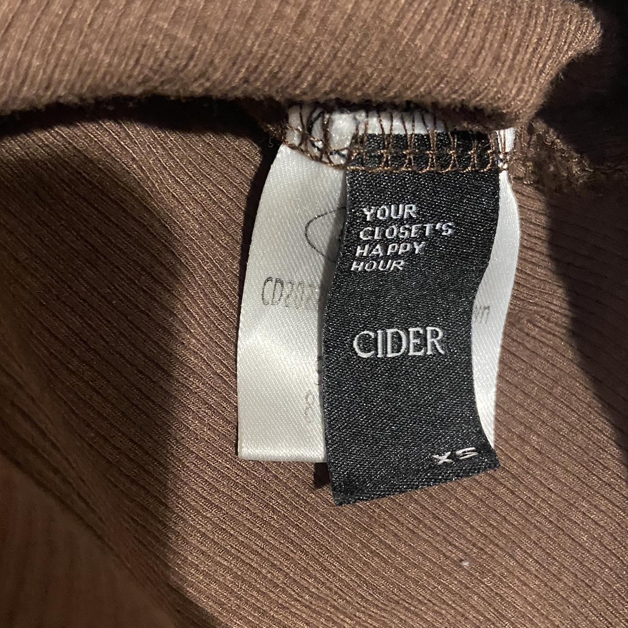 flattering and stretchy brown ribbed bodysuit from... - Depop