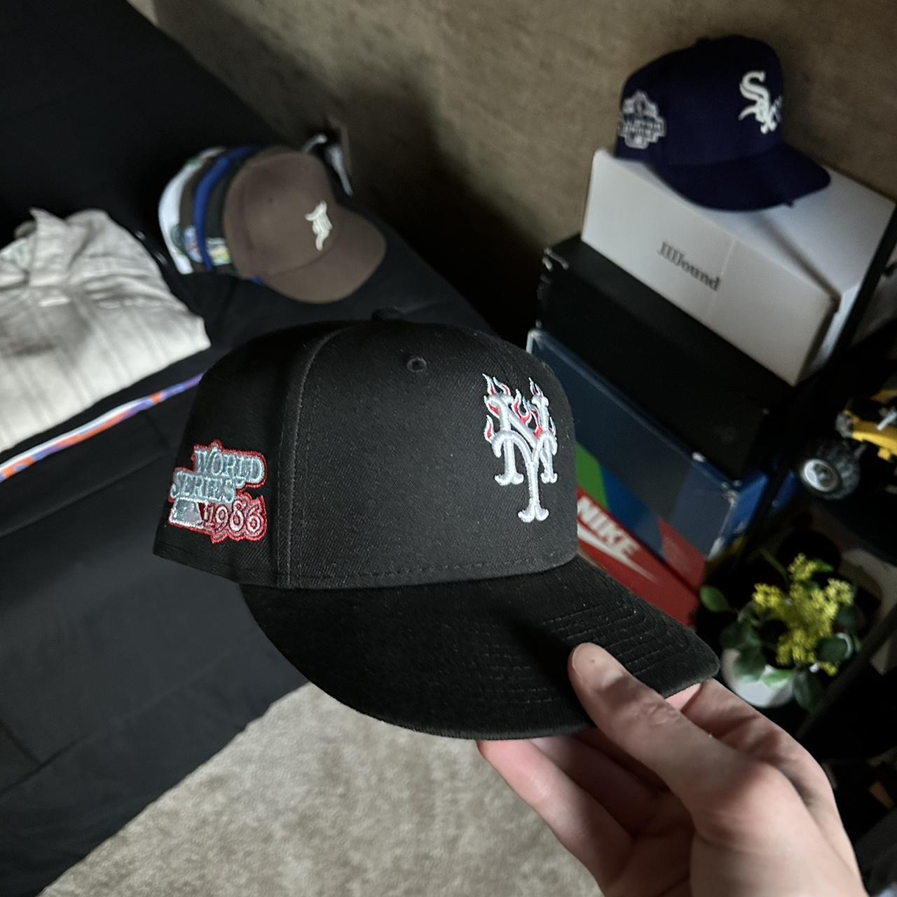 Fitted hat Super nice colors Size 7 1/8 Message... - Depop