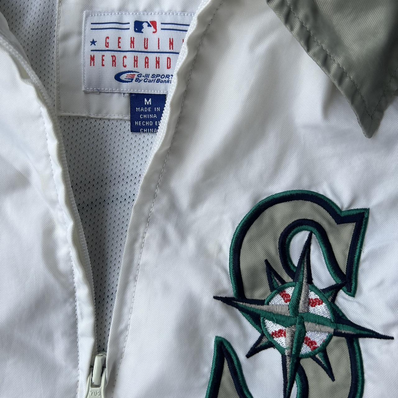 Vintage Seattle mariners jacket Size: m Flaws:... - Depop
