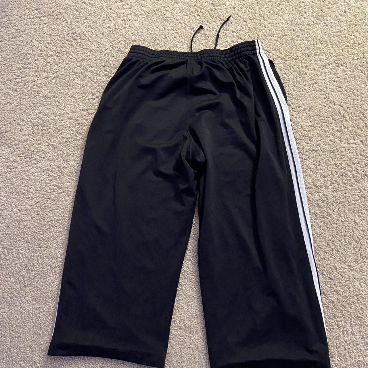 - Black Nike mesh Basketball/Track pants - Waist... - Depop