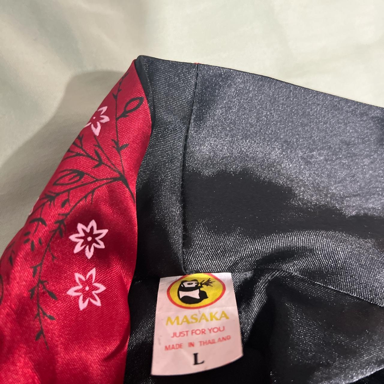 Masaka silk asian robe #silkrobe #robe - Depop