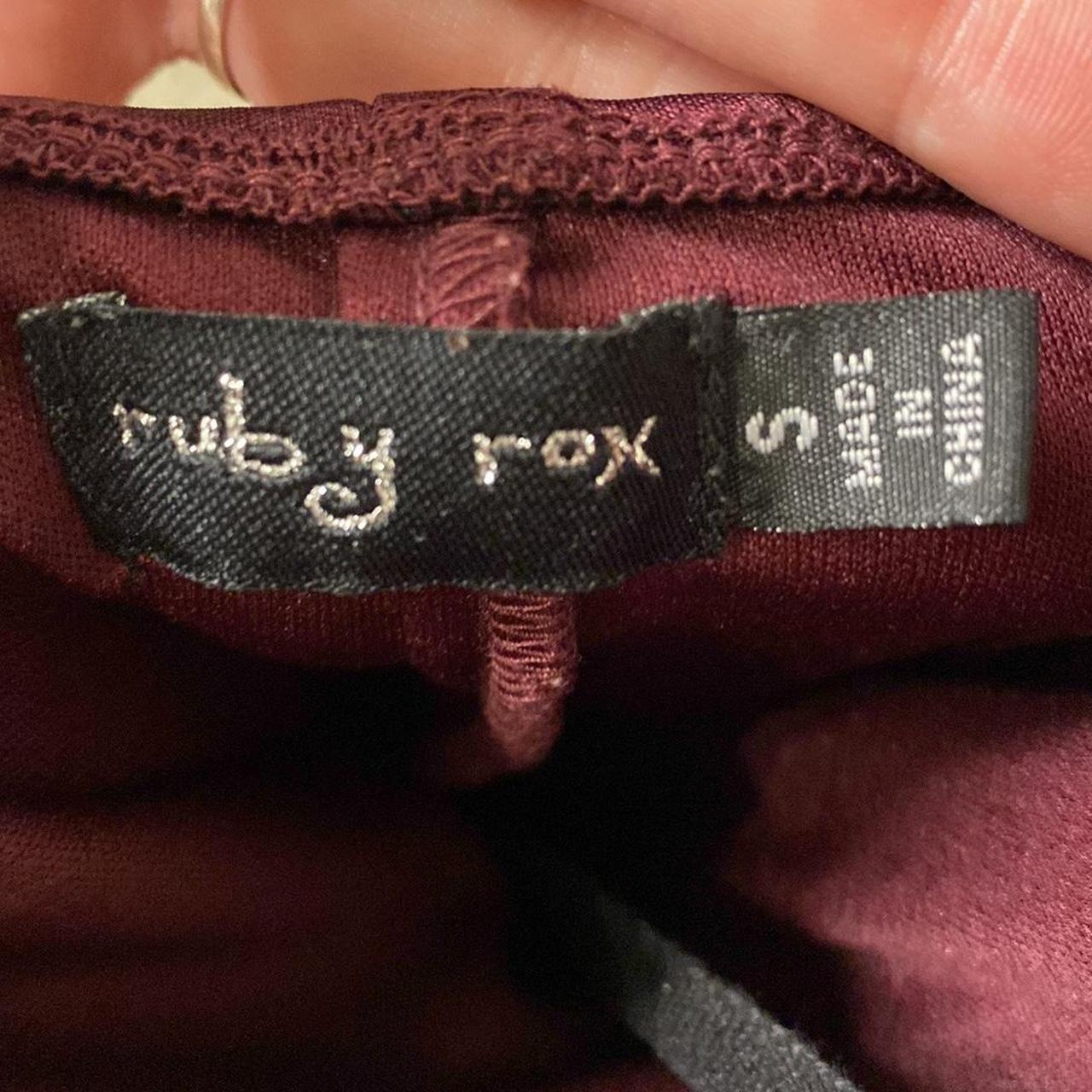 Vintage Y2K Ruby Rox Rhinestone Studded Halter... - Depop