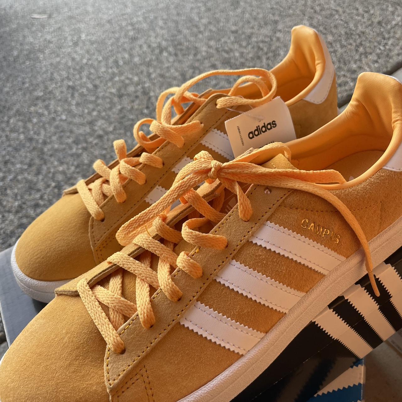 NEW Adidas Campus in colour orange - Depop