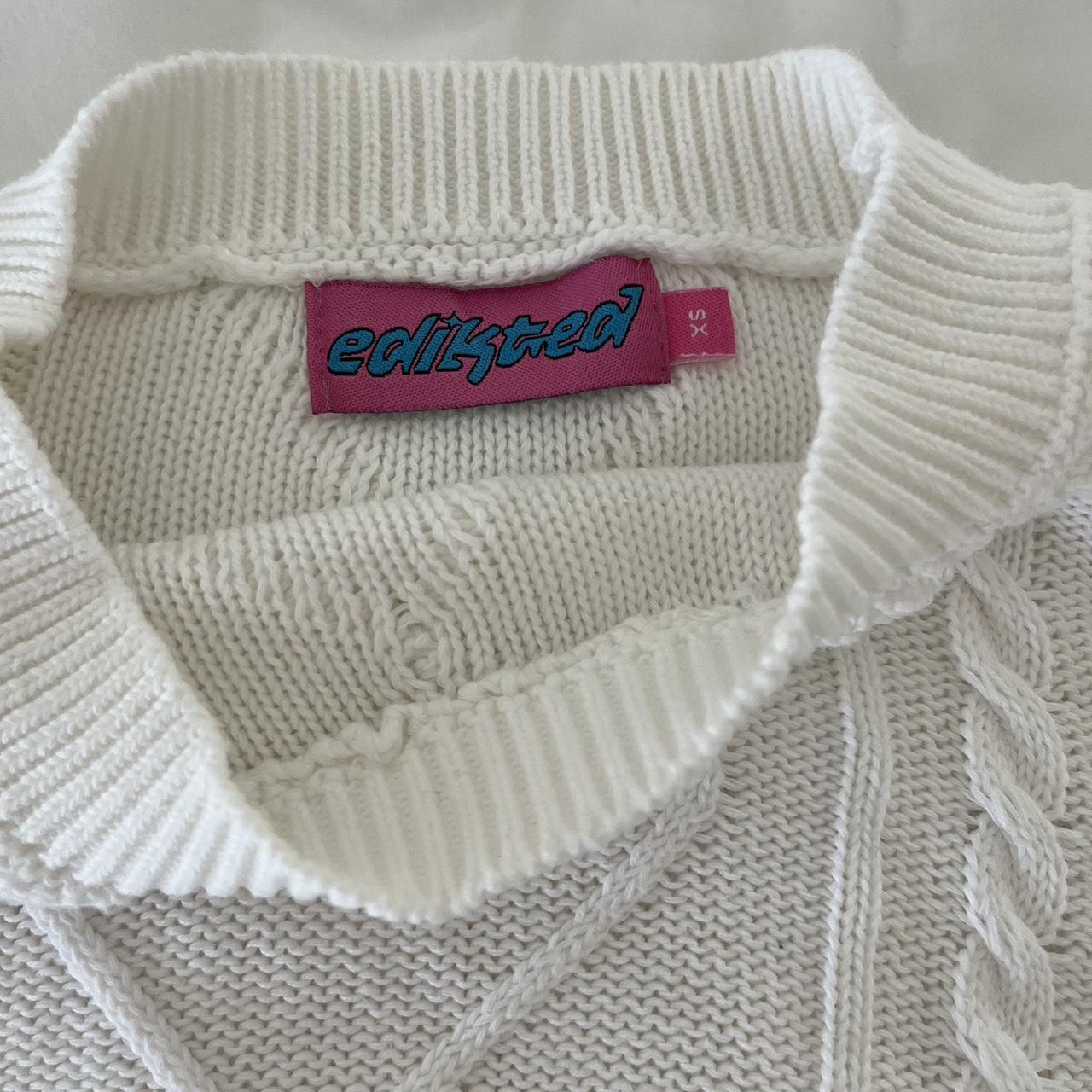 edikted knit sweater, never worn, feel free to... - Depop