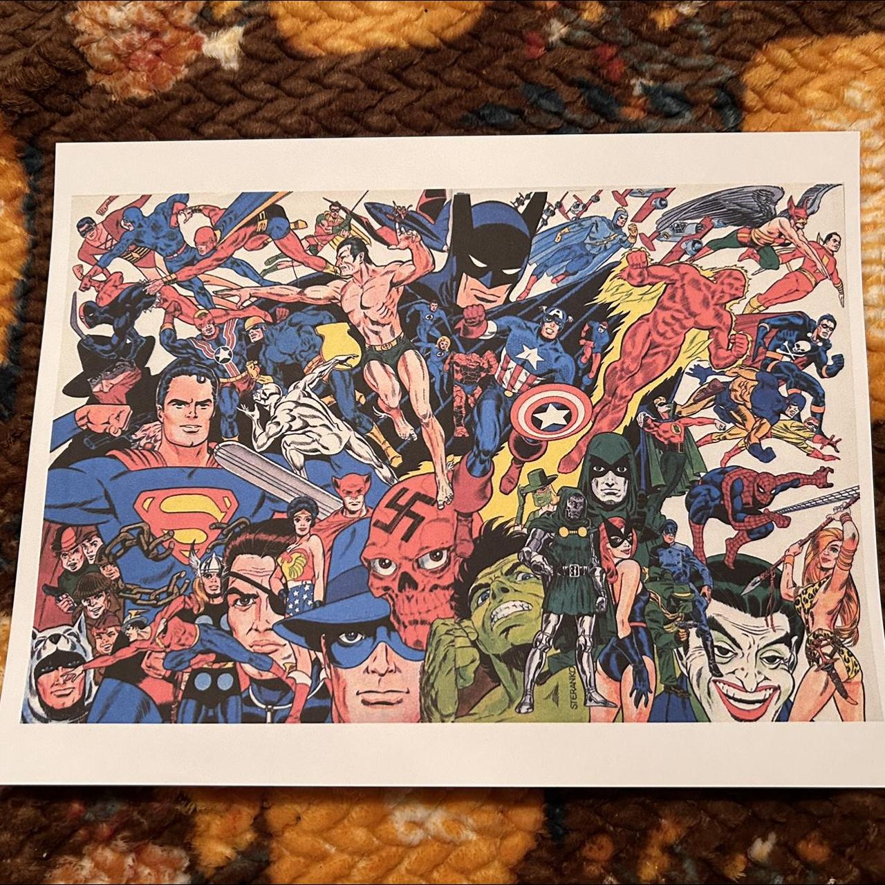 DC Comics Multi Prints | Depop