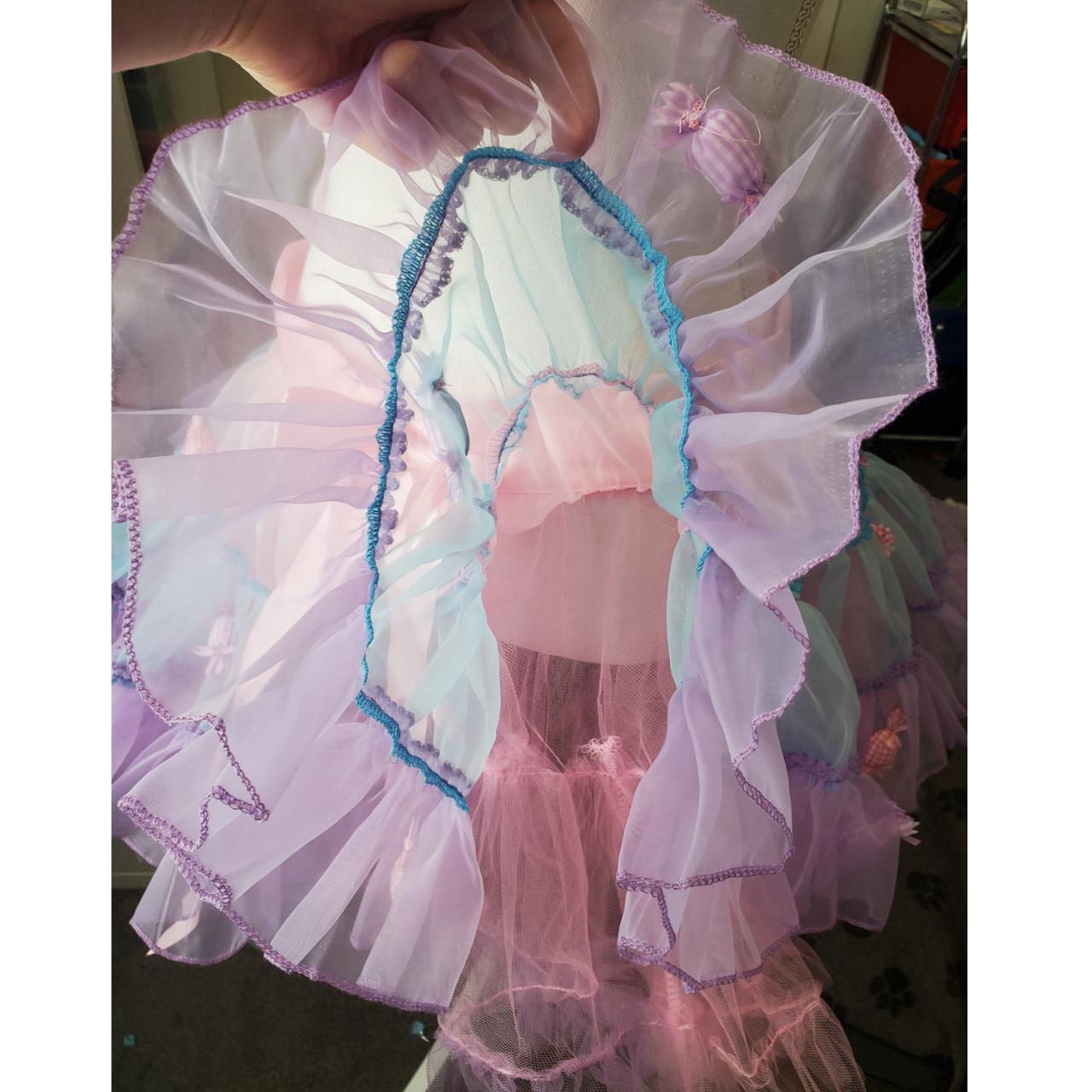 DollsKill Sugar Thrillz candy land tutu skirt in... - Depop