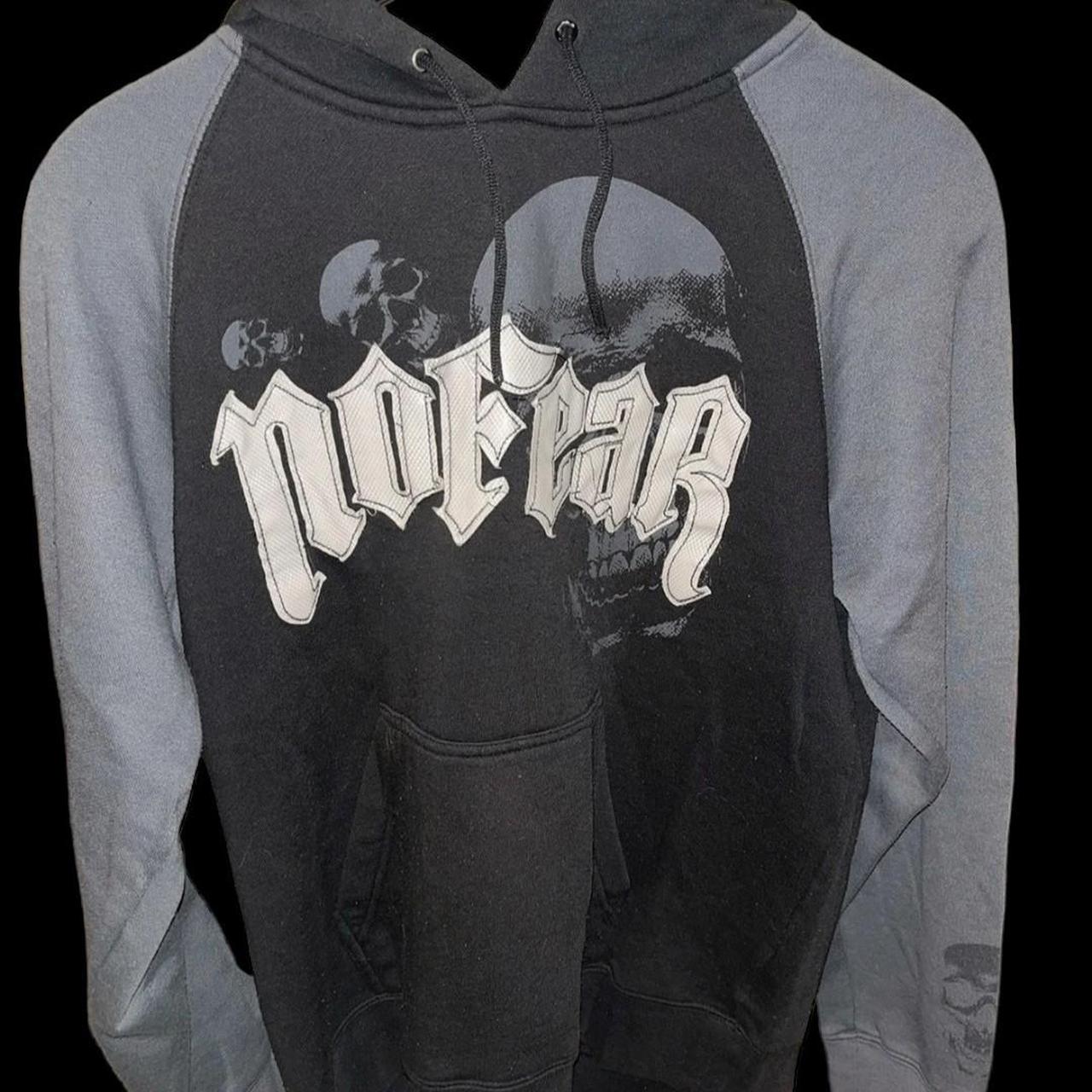 rare no fear hoodie reminiscent to mma elite... - Depop