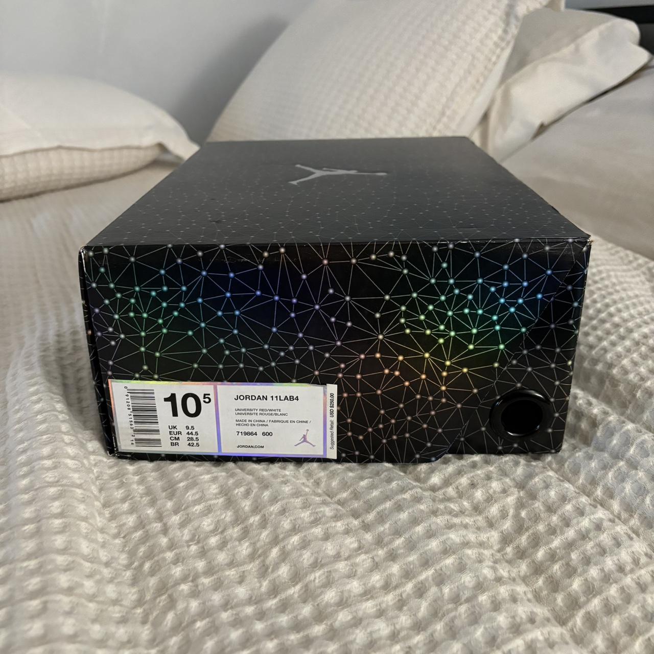 Rare Jordan 4 Retro “11Lab4- Red” $365 OBO #jordan... - Depop