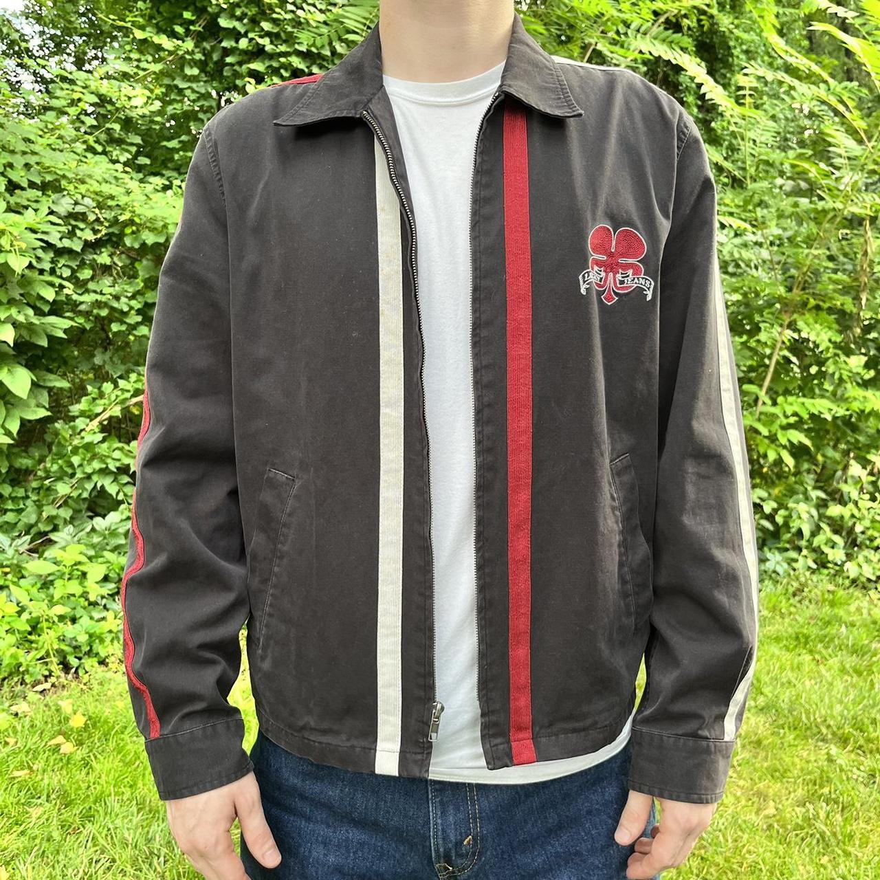 vintage lucky brand jacket - worker utility jacket... - Depop