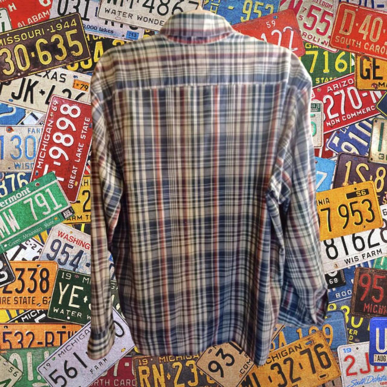Mens Vintage The Arrow Company Shirt ☆ Plaid ☆... - Depop