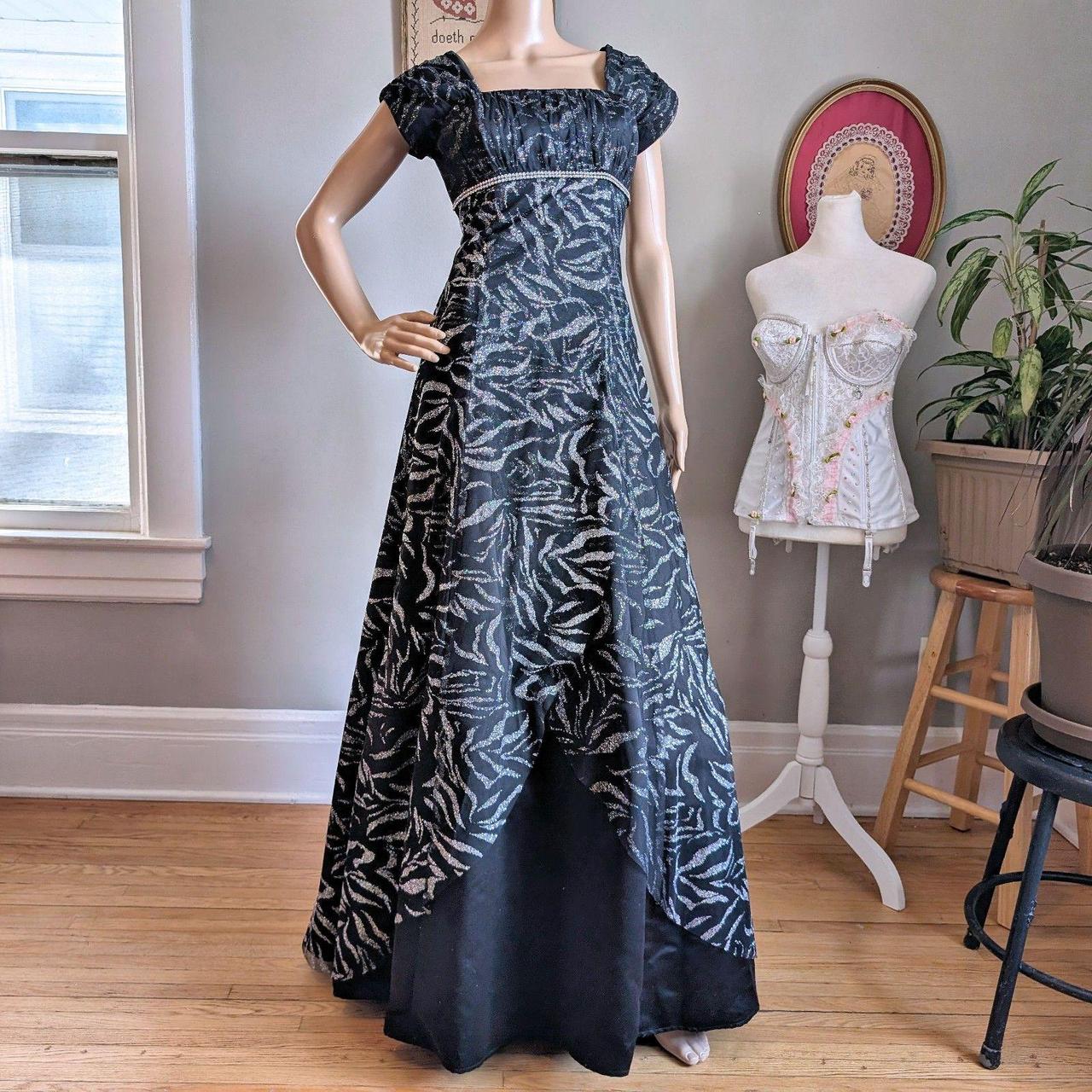 Absolutely fabulous black Jody California ball gown.... | Depop