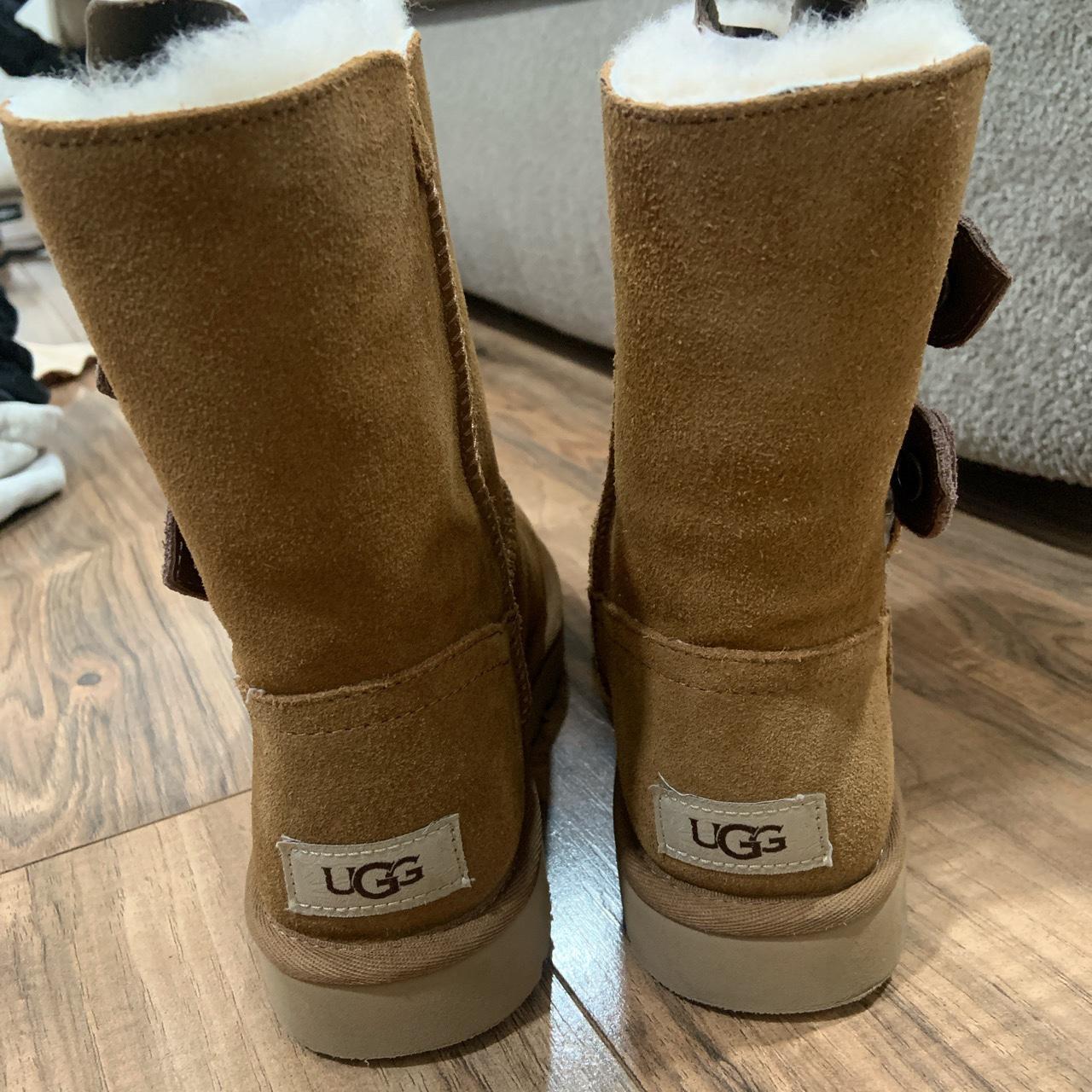 Authentic ugg boots. My daughter wore them a handful... - Depop