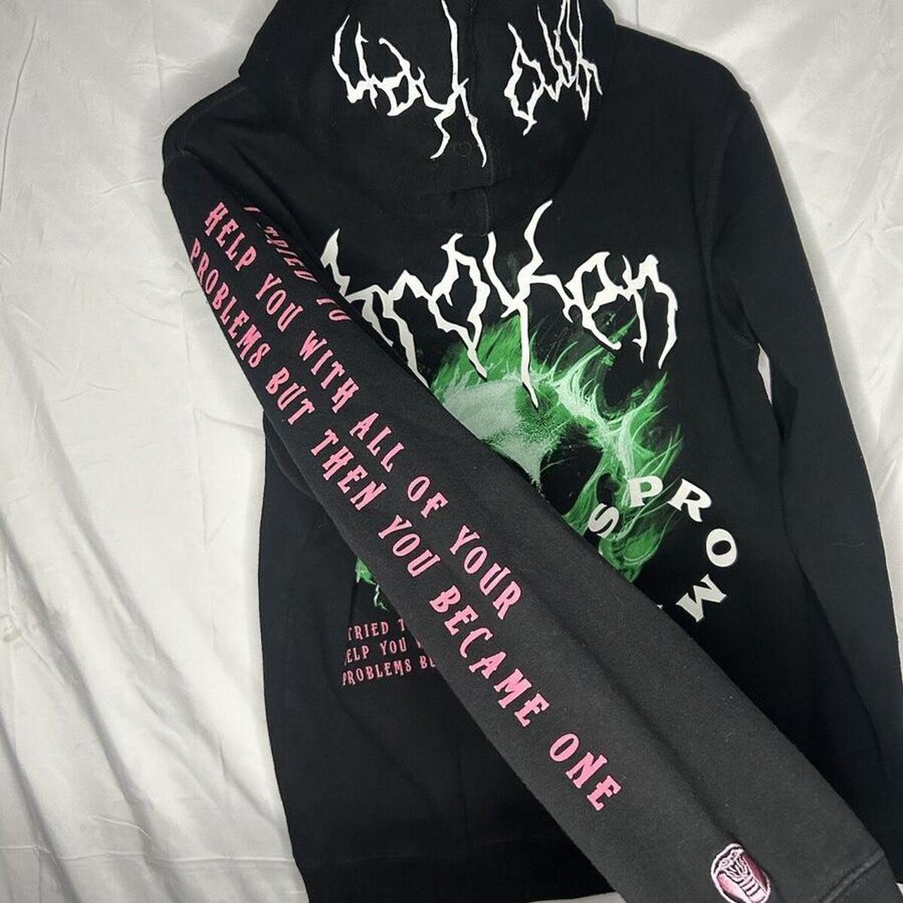 Super cool broken promises hoodie ️ Size... - Depop