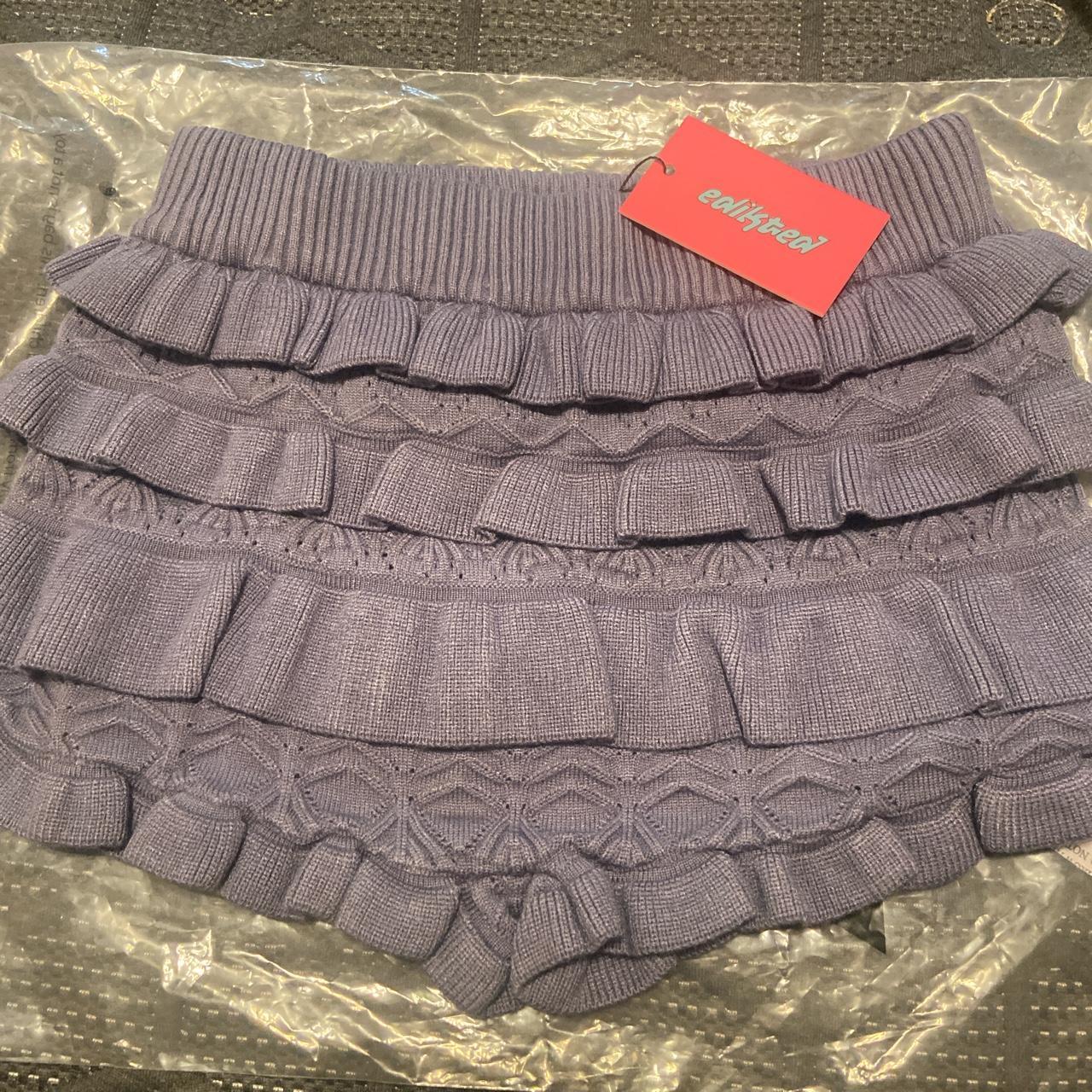 BRAND NEW edikted ruffle shorts (i exactly bought 2)... - Depop