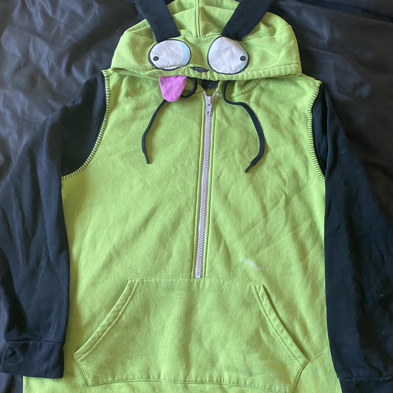 invader zim hot topic hoodie #alt #emo #scene - Depop