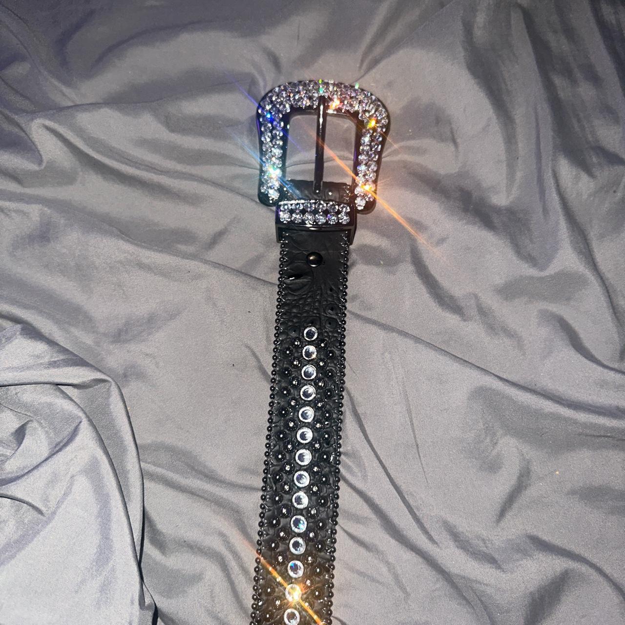 BLACK KISH BB SIMON BELT SIZE 38. Worn twice to big... - Depop