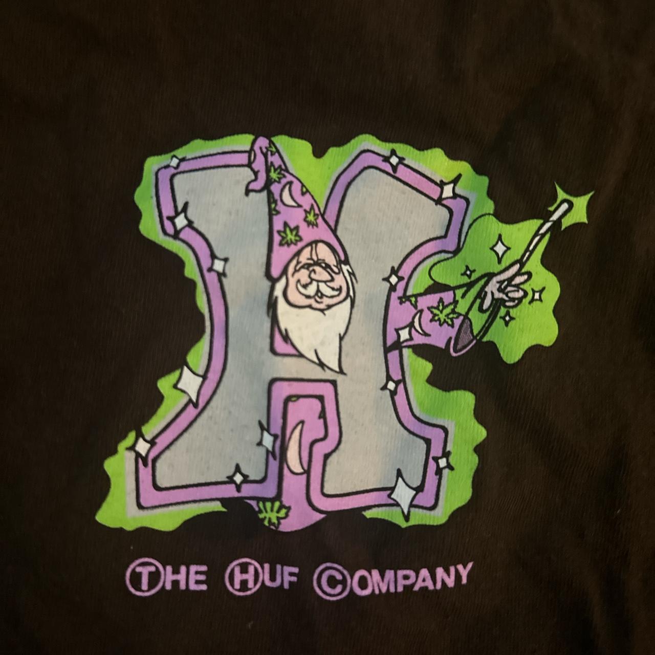 The Huff Company shirt from Zumiez Baggy great for... - Depop