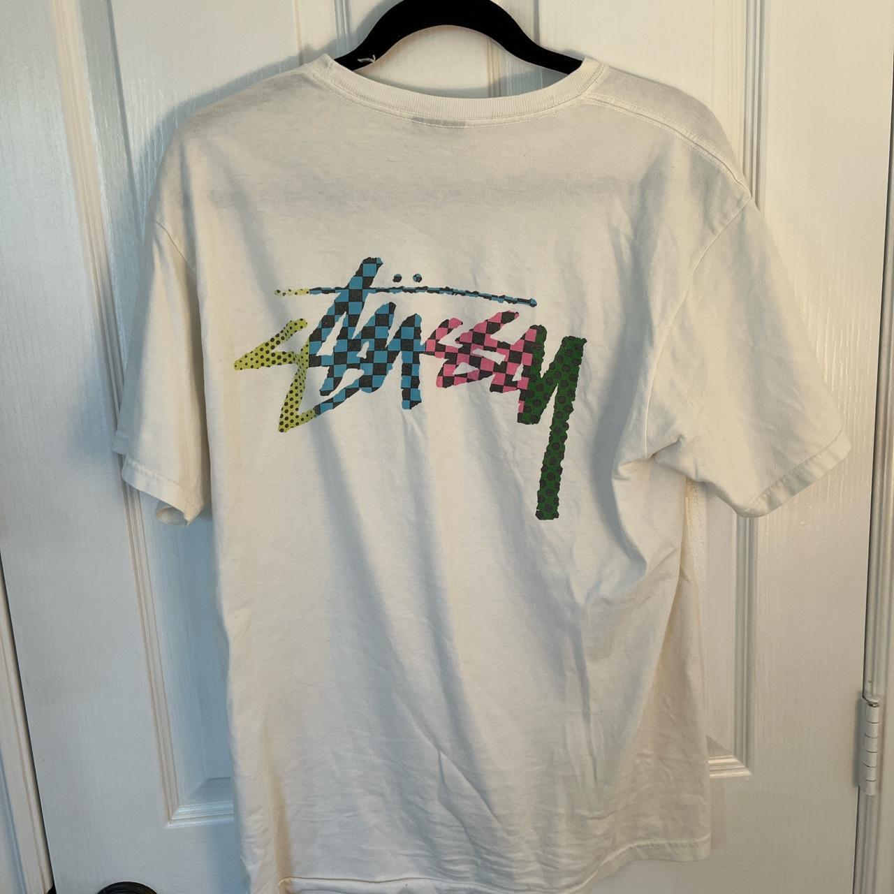 -Stussy pattern pocket tee 👕 -size medium ⭐️👕 -great... - Depop