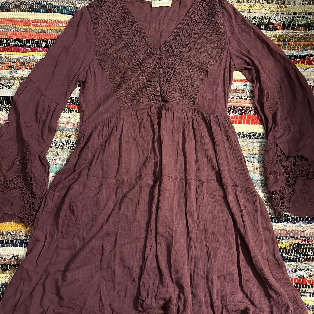 boho style altars state dress! super cute and in... - Depop