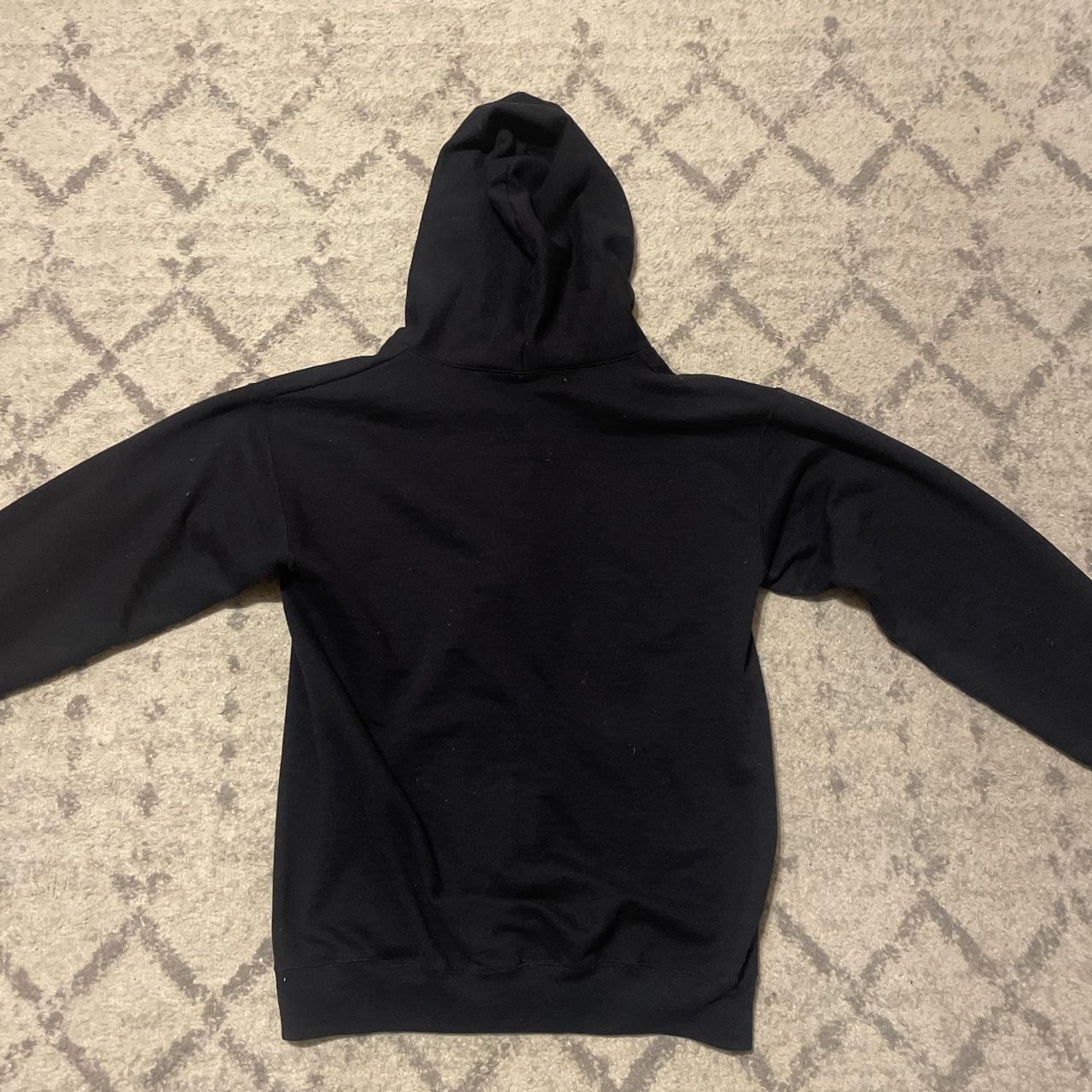Random black mens small / youth large hoodie i cut... - Depop