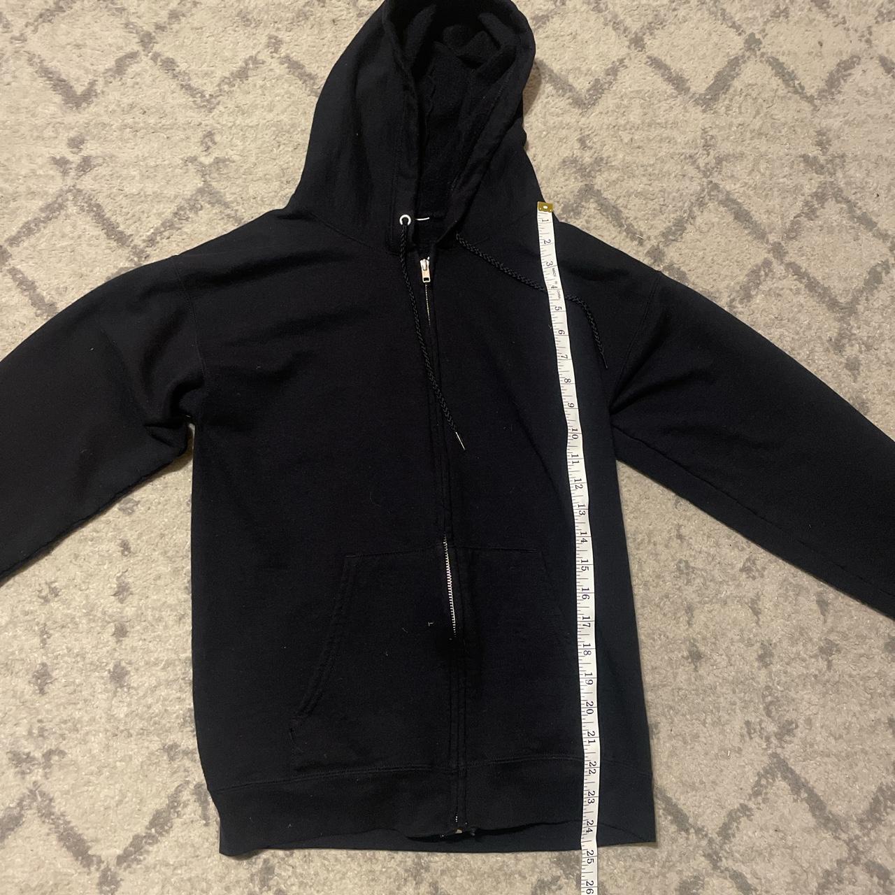 Random black mens small / youth large hoodie i cut... - Depop