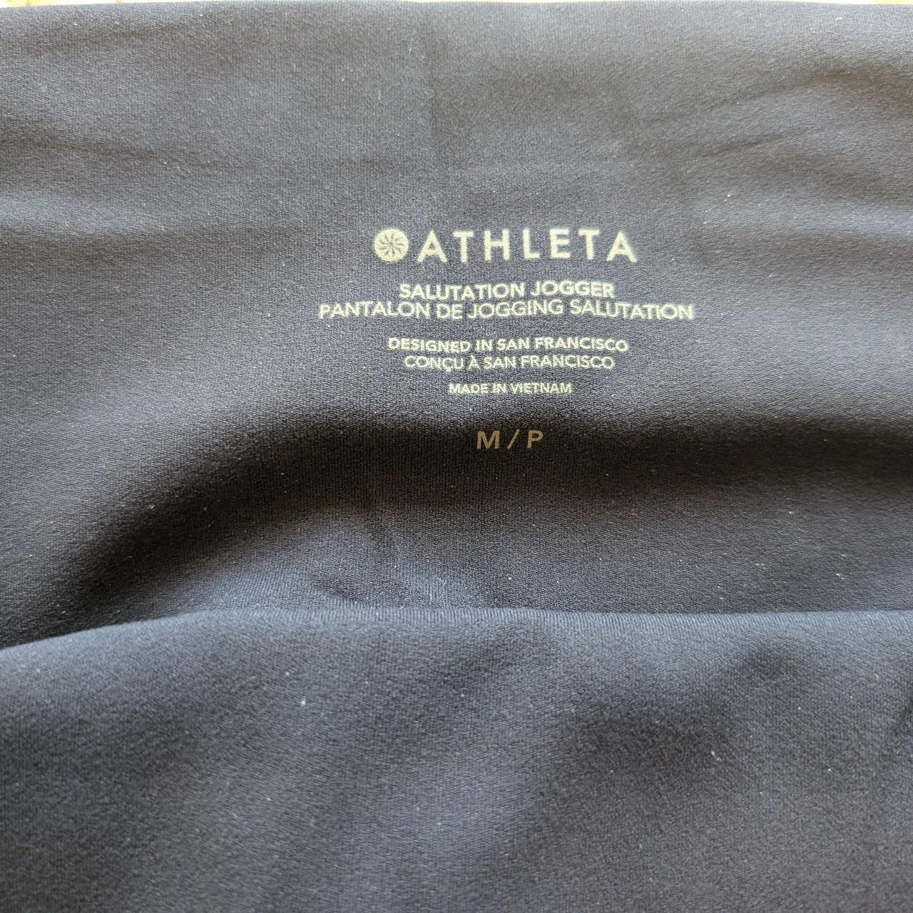 NWT Athleta Salutation Jogger Color: Navy Size:... - Depop
