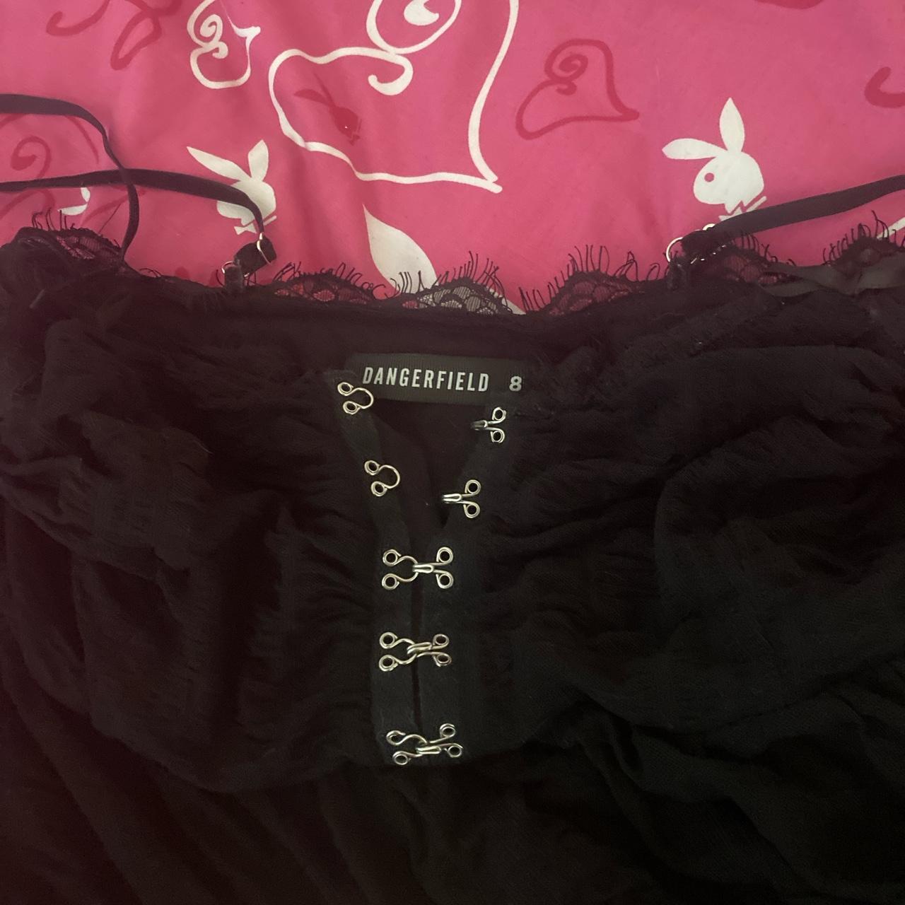 Black gothic dress from dangerfield Size 8 in... - Depop