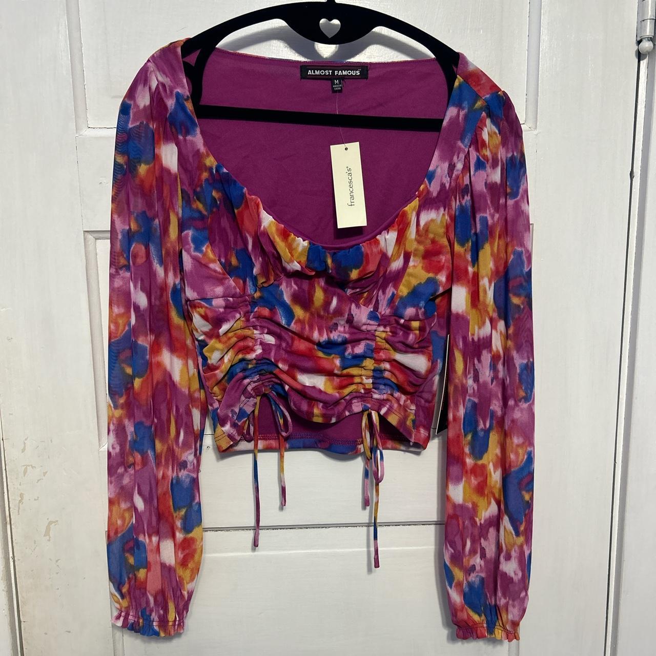 francesca's Women's Multi Shirt | Depop